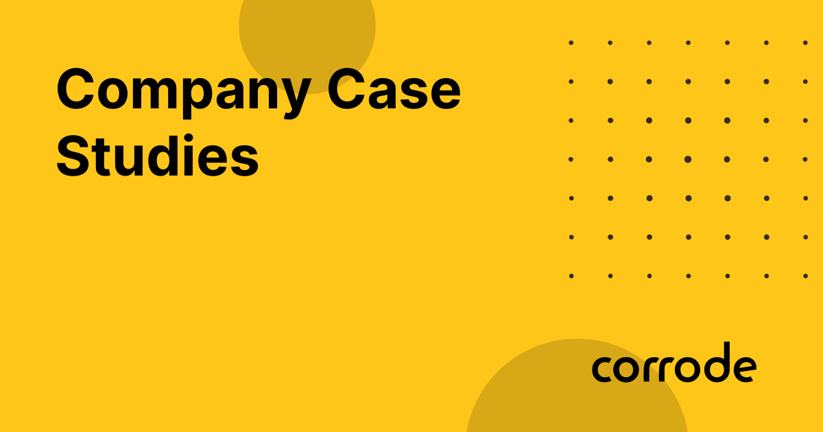 Company Case Studies | corrode Rust Consulting
